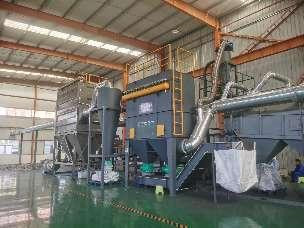 Quality waste lithium ion battery recyling machine 1.5tons per hour for sale