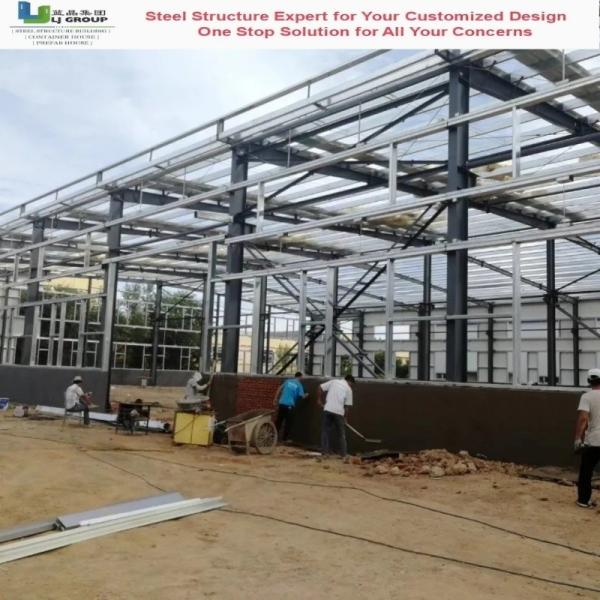 Quality Q355b Q235b Commercial Steel Structures Sandwich Panel Quick Assembly for sale