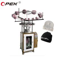 Quality 9inch Knitting Width Opek Rib Hat Knitting Machine High Speed and Efficiency at for sale