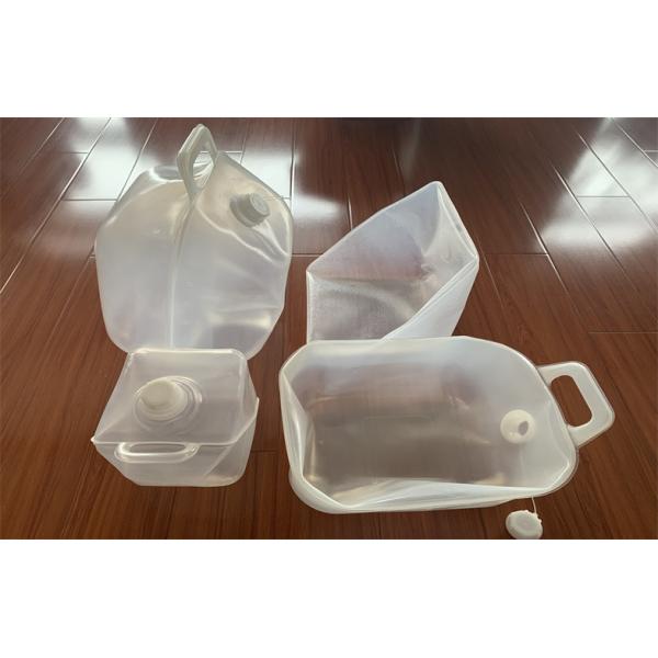Quality LDPE Plastic Relief Military Camping Folding Jerry Can Food Level 5L 10L 20L for sale