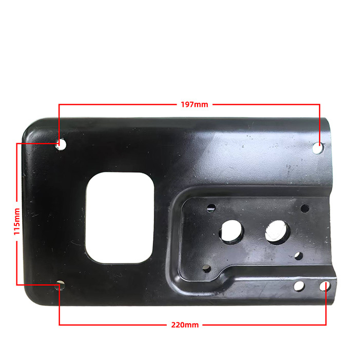 PHD-928-318 gear shifter mounting hole dimensions diagram