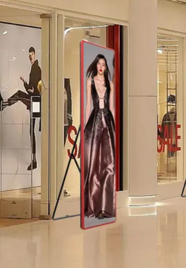 Quality P1.86 Led Digital Advertising Display 6mm Thickness With Creative Installation for sale