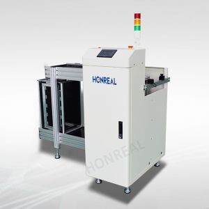Quality Brand PLC Control PCB Line Loader And Unloader 1-4 Step Pitches 3 Magazines for sale