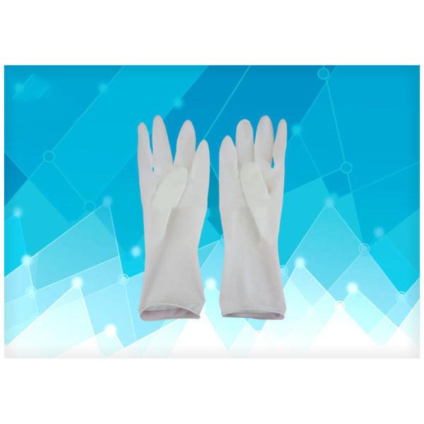 Quality Tear Resistance Disposable Medical Gloves , Medical Latex Gloves With CE for sale