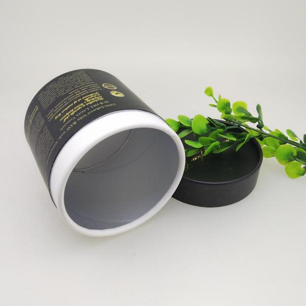 Quality Loose Tea Packaging Paper Cylinder Containers / Cardboard Packaging Tubes for sale