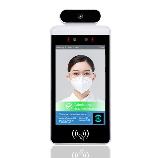 Quality Smart Face Recognition Body Temperature Measurement System with LCD screen for sale