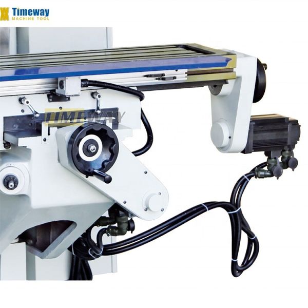 Quality Versatile High Precision Turret Milling Machine with 3 T-slots 16mm and 1400KG for sale