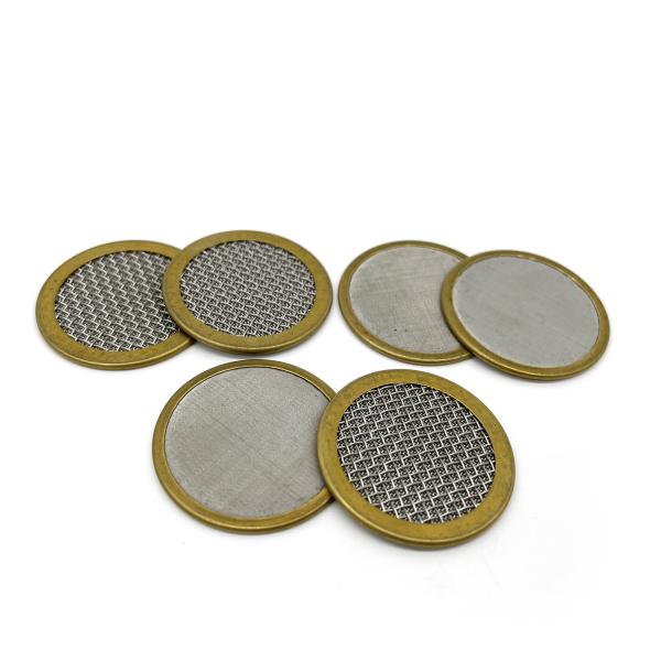 Quality Ss201 Stainless Steel Mesh Filter Discs Fine Screen 0.5mm for sale