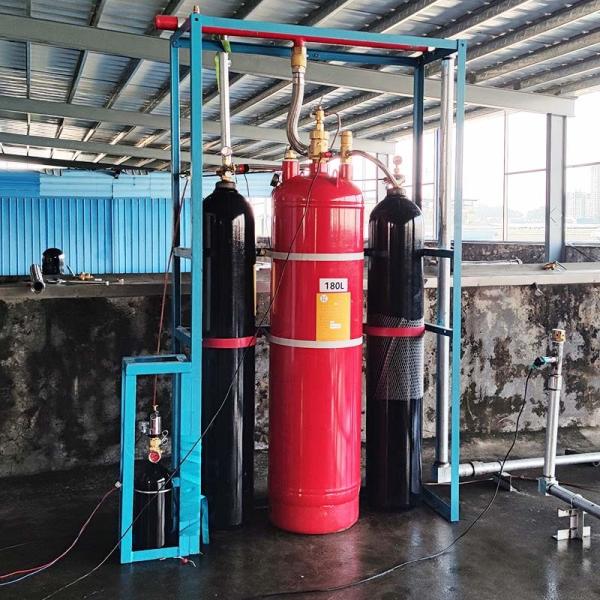 Quality HFC-227ea External Stored Pressure Fire Suppression Extinguisher Clean Agent Protection for sale