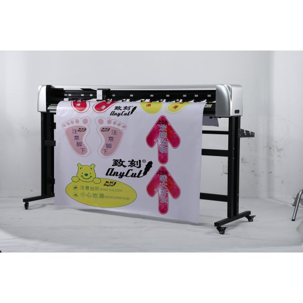Quality ZK1750 Camera Auto Positioning Vinyl Cutter 69inch Cutting Plotter With 2000g for sale
