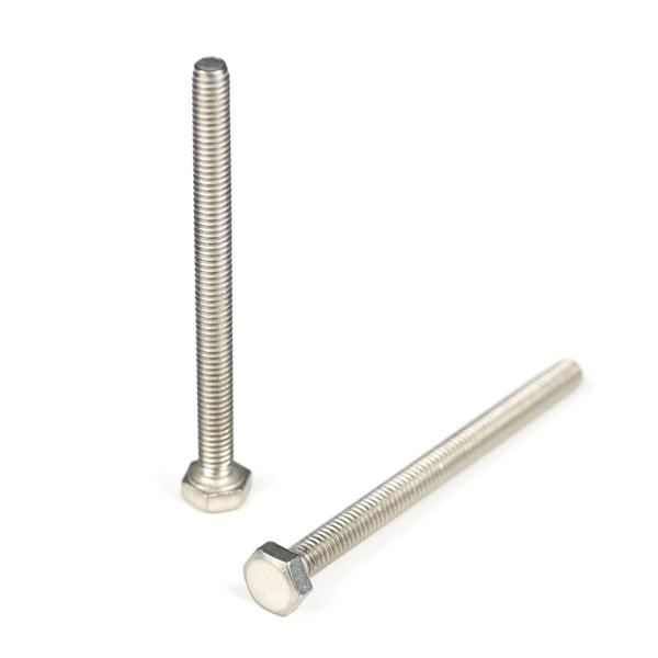 Quality Stainless Steel A4 316 Full Thread Hex Din 933 Bolt Solar Fastener Machine Bolt M4x50 for sale