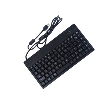 Quality Plastic 89 Keys USB 100mA Industrial Computer Keyboard Standard English Layout for sale