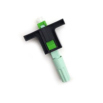 Quality CE Single Mode Spiral Ftth Fast Connector , SC APC Connector for sale