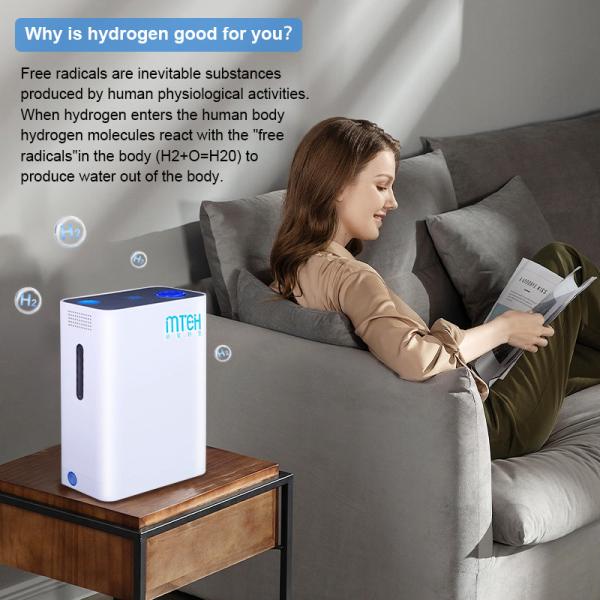 Quality Hydrogen Generator SPE Hydrogen Suction Machine with Noise 25-65dB and Air for sale