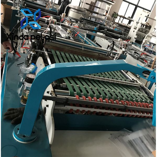 Quality 55-700mm Length Food Zipper Bag Making Machine 6.5KW High Performance for sale
