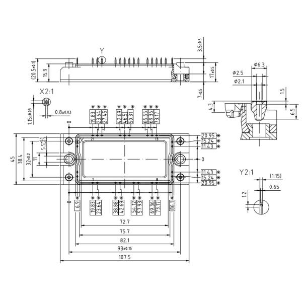 Quality ECPACK 2b Cutting Edge Insulated Gate Transistor And Diode Circuit Module For for sale