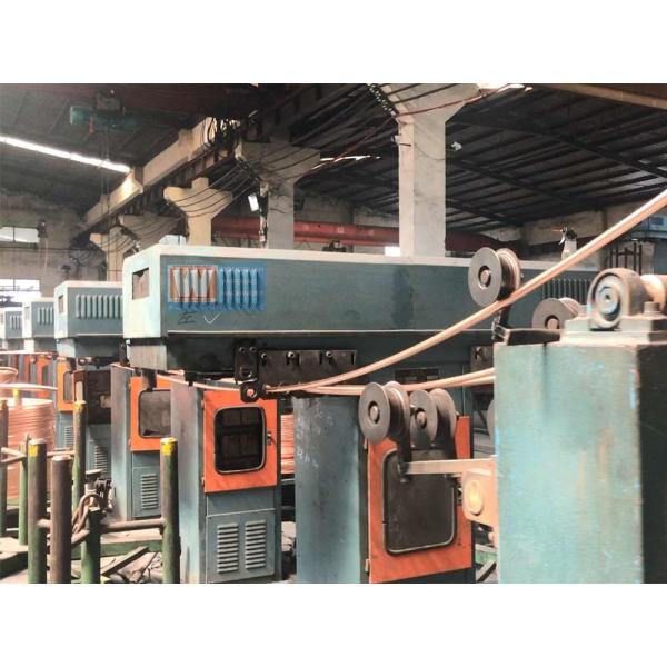 Quality Wiremac PLC Copper Rod Making Machine , 480V Vertical Continuous Casting Machine for sale