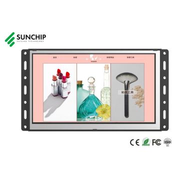 Quality 13.3 Inch LCD Open Frame Monitor Support Sd Card Usb Memory Multi Interfaces for sale