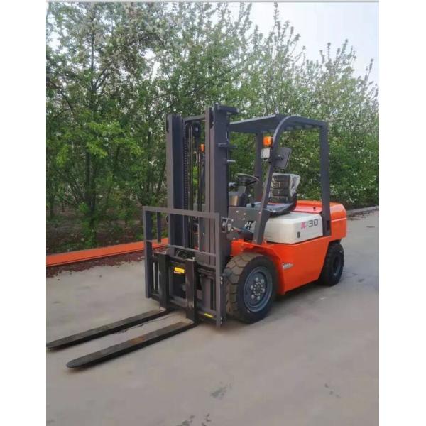Quality CPCD30 3 Ton Diesel Forklift 3000mm Lifting Height For Engineering for sale