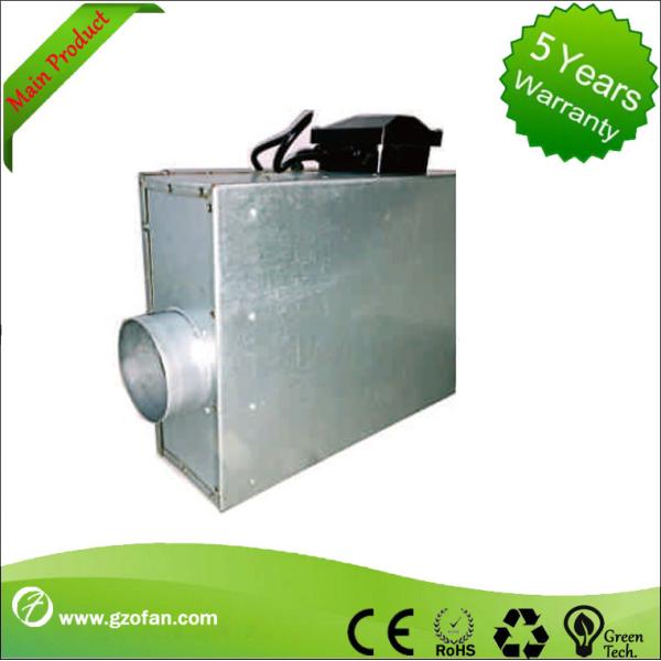 Quality 125mm Thin Durable Silent Inline Fan With Forward Curved Impeller for sale