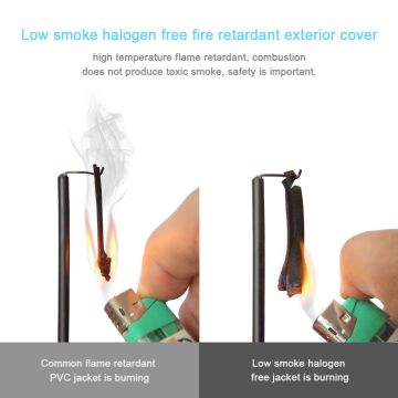 Quality UTP CAT 6A Patch Cord 26AWG Stranded Bare Copper LSZH with Lock for sale