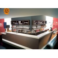 Quality Cash Register Solid Surface Bar Counter With Pure Acrylic Material for sale
