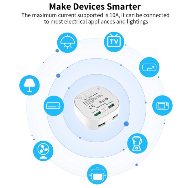 Quality AC 100-240V Zigbee Smart Switch Homekit Compatible Light Switch for sale