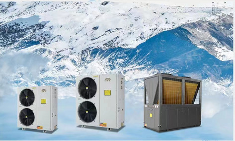 Quality EVI Split Heat Pump LOW Temperature Heat Pump Heating Cooling for sale