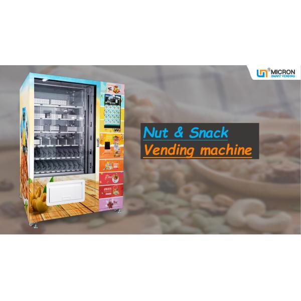 Quality 337 Capacity Beverage Vending Machine Elevator Hot And Cool Direct Push Slot for sale