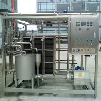 Quality 220V / 380V 1000LPH Milk Pasteurization Machine 6KW With High Performance for sale