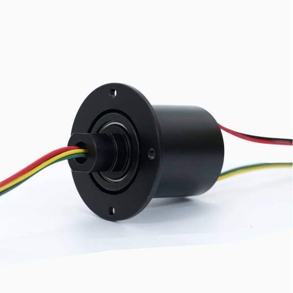 Quality Miniature Through Bore Slip Ring with 4 Channels 220VAC and 300rpm Rotation Speed for sale