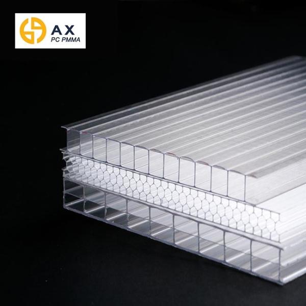 Quality Twin Wall Polycarbonate Hollow Sheet for sale