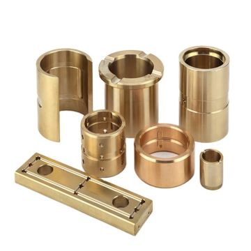 Quality Customized Gold Plating CNC Brass Parts Precision CNC Lathe Turning Parts for sale