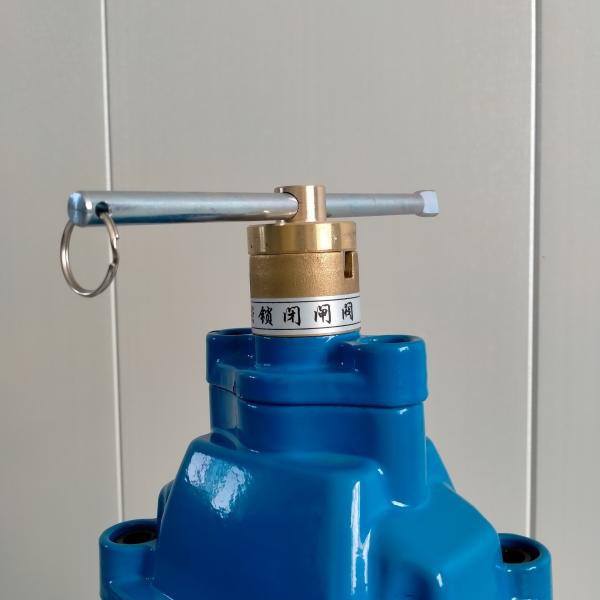 Quality Ductile Iron Lock Gate Valve Water Wedge Shaped Gate Valve for sale