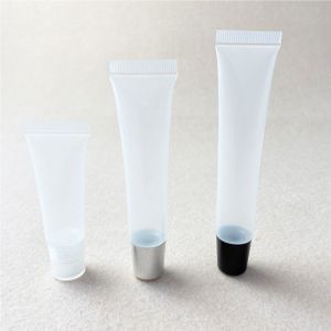 Quality PP ABS Cosmetic Empty Lip Gloss Squeeze Tubes 10ml 15ml 20ml for sale