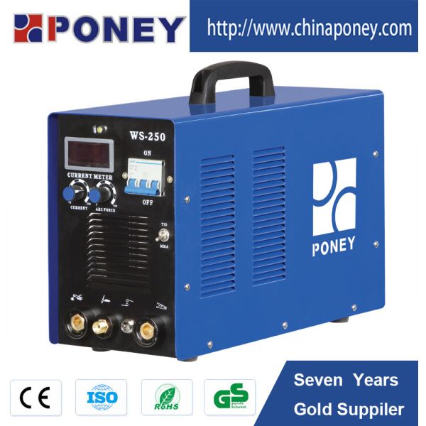 Quality DC Motor Handheld ARC Welder Ws-250 Aluminium Tig Welding Machine for sale