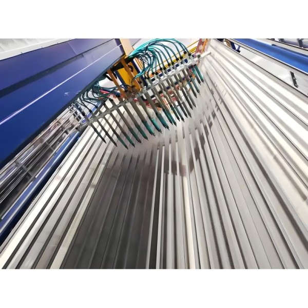 Quality Precision Control Aluminum Profile Vertical Powder Coating Line with Waste Powder Recycling for sale