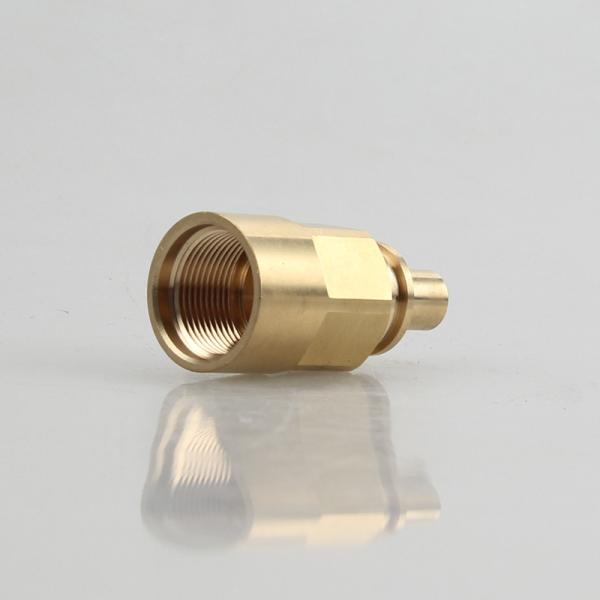 Quality Industrial Anodizing Brass Turned Parts  M16x1-41.1 TS16949  Approved for sale