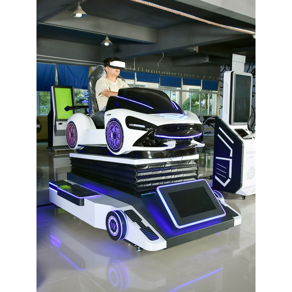 Quality 4Cbm Size Vr Driving Simulator 9D Advanced Vr Race Car Simulator for sale