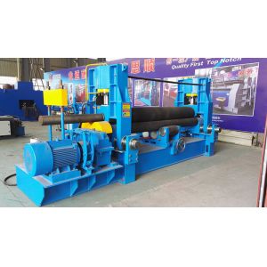 Quality Hydraulic CNC Sheet Metal Rolling Machine 3 Rollers Upper Roller Universal for sale