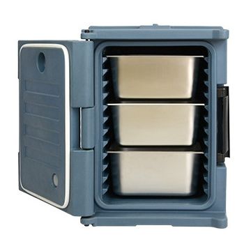 Quality 6 Layer Front Loading Insulated Food Pan Carrier 90L for sale