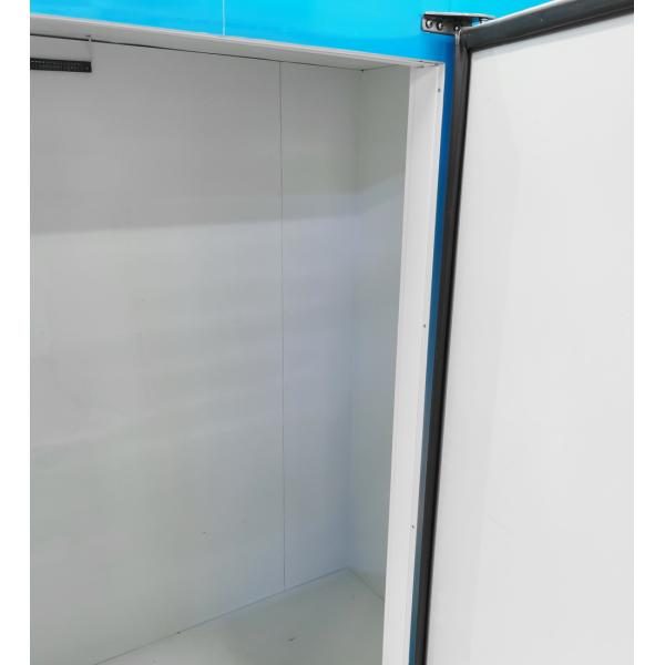 Quality Pre painted Steel Bagged Ice Merchandiser Cold Wall Self Closing Solid Door for sale
