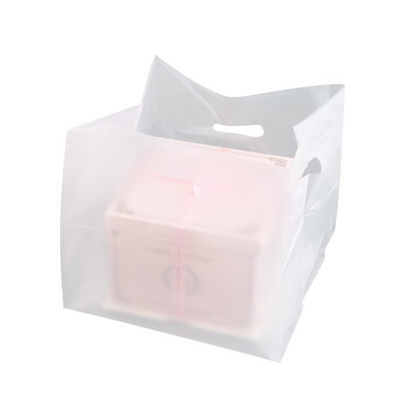 Quality Plastic Material Structure Custom Size Accepted Tote Bag for Salad Baking for sale