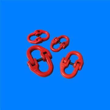 Quality Colored Painted Chain Coupling Link G80 Connecting Link Carbon Steel 1/4in - 7 for sale