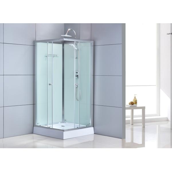 Quality Bathroom Cubicle Shower Units 900x900x2050mm Aluminum Frame for sale