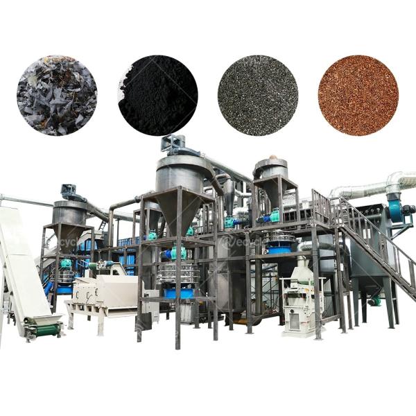Quality Mobile Battery Recycling Plant with Advanced Lithium Battery Separation for sale