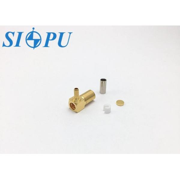 Quality SMB Female RF Coaxial Connector – Right-Angle, Compatible with RG316/U Cable for sale