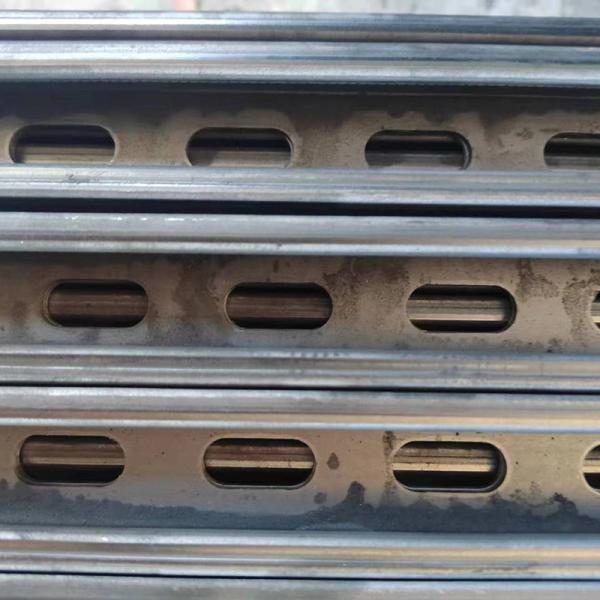 Quality Compact Hot Dipped Unistrut Galvanized Channel 7/8'' Corrosion Resistant for sale