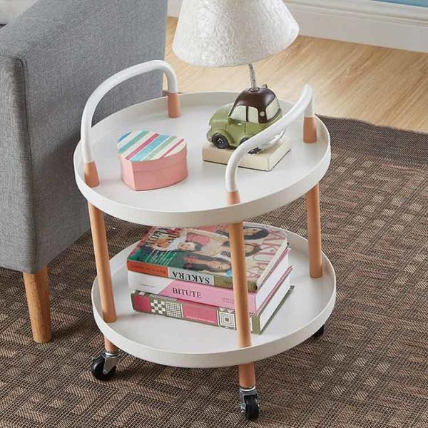 Quality Hot Sale 3-Tier Storage Service Cart Mesh Stainless Steel Storage Cart with Wheels for sale