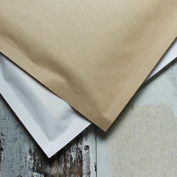 Quality Compostable Organisms Biodegradable Envases PLA Kraft Paper Vacuum Bag for sale